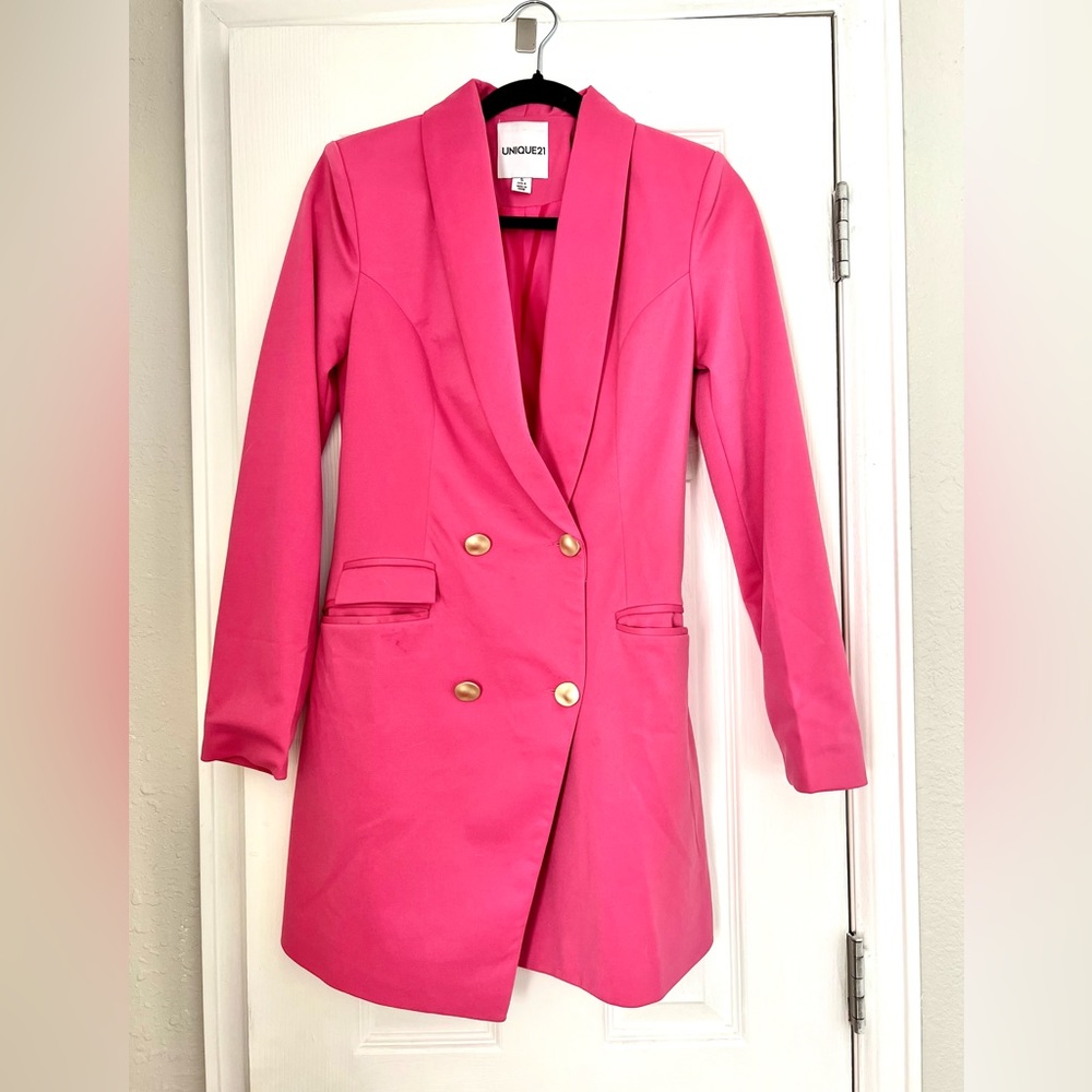 Barbie Pink Suit Jacket Dress - Gem